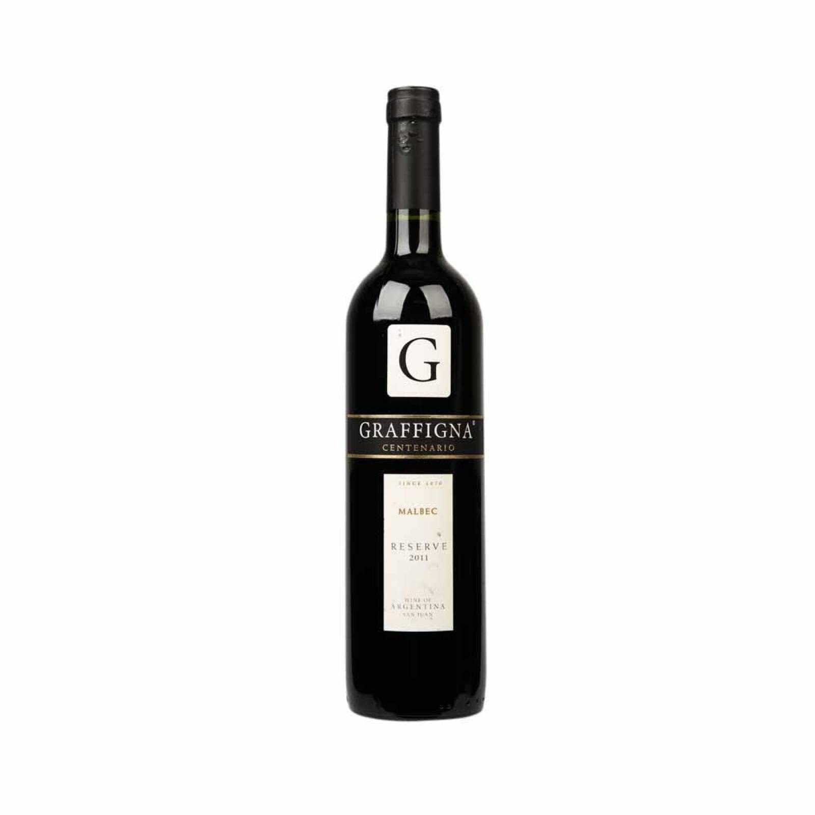 Pack de 2 Vino Tinto Graffigna Centenario Malbec 750 ml