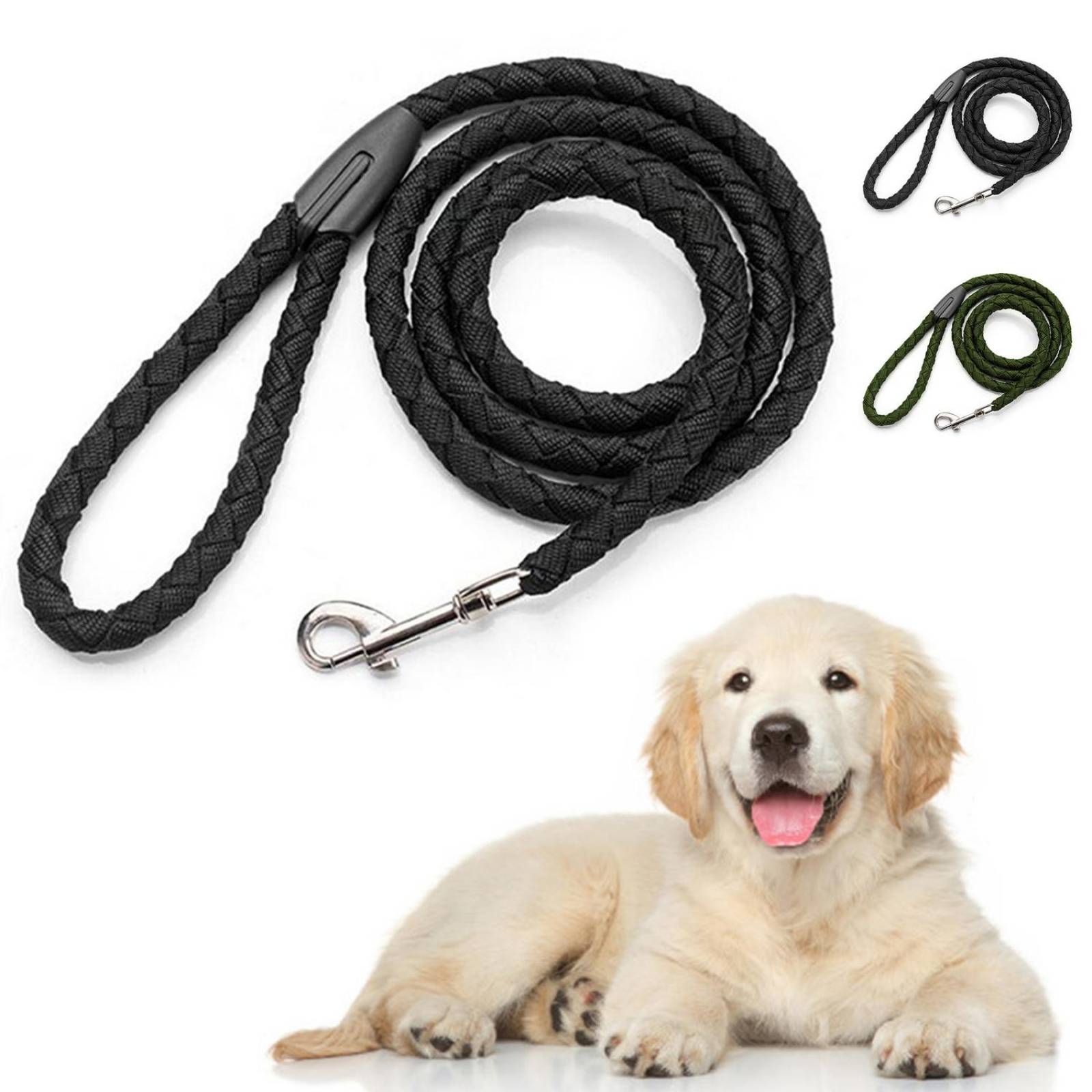 Correa Mascretta para perro de Nylon para entrenamiento tipo piola de 1 ...