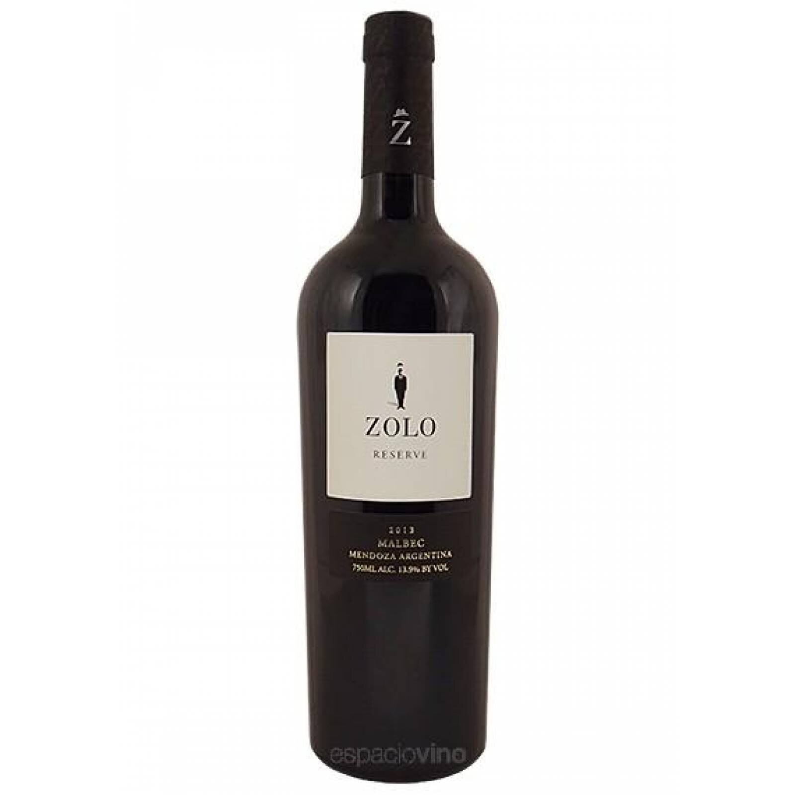 Pack de 12 Vino Tinto Zolo Reserva Malbec 750 ml