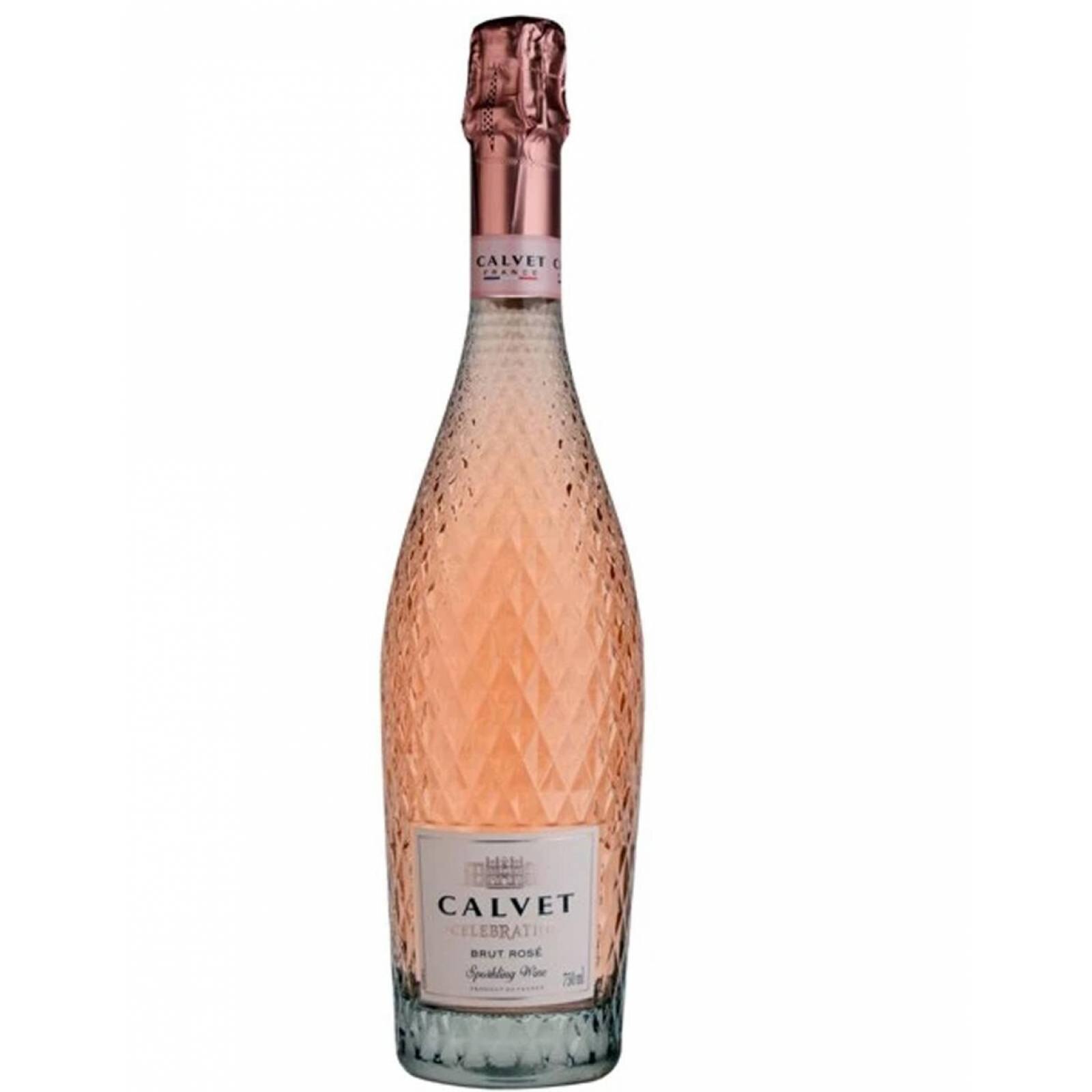 Pack de 4 Vino Rosado Calvet Celebration Brut Rose 250 ml