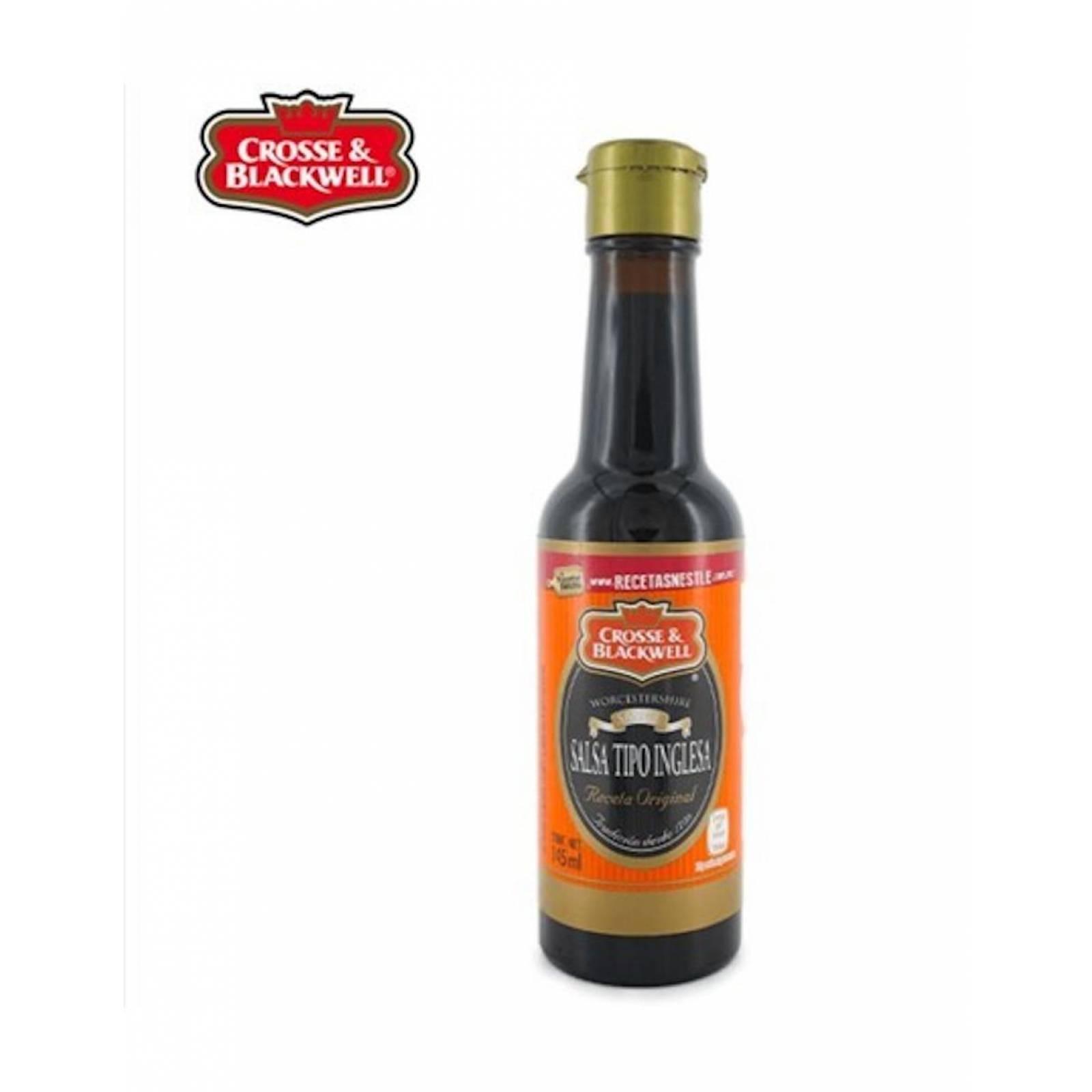 Pack De 12 Salsa inglesa Crosse & Blackwell de 145ml