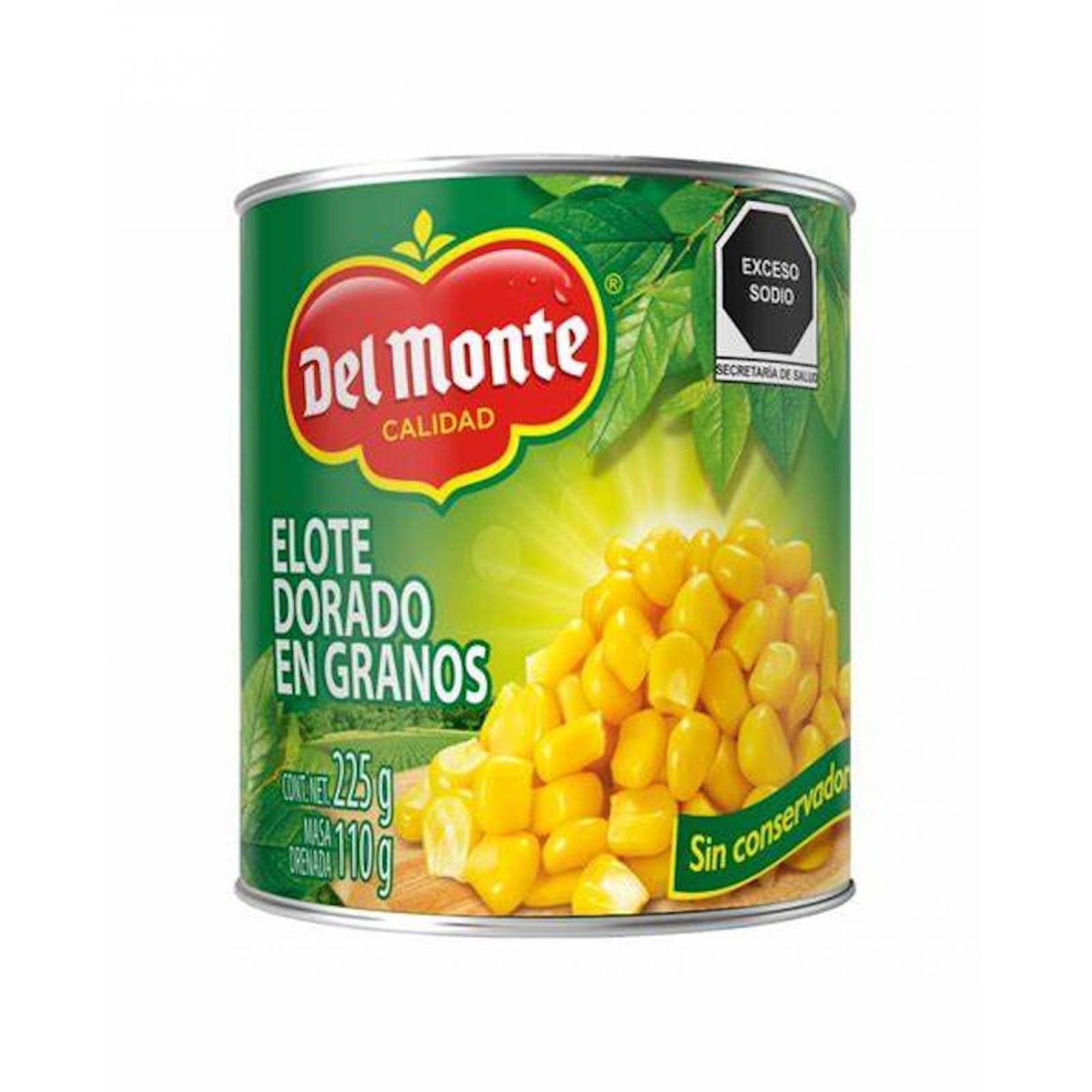 Pack de 24 Elote dorado Del monte de 225g