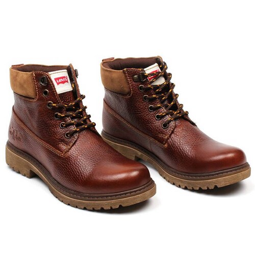 Bota casual para dama Levis LV-127384M miel piel