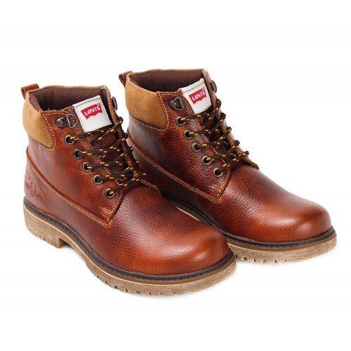 Bota casual para dama Levis LV-127384M miel piel