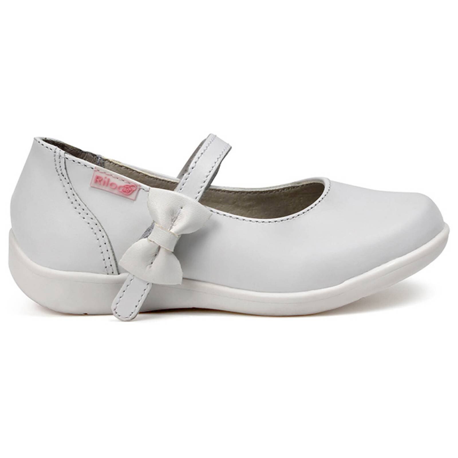 Zapato casual para niña Rilo 1712-100 blanco
