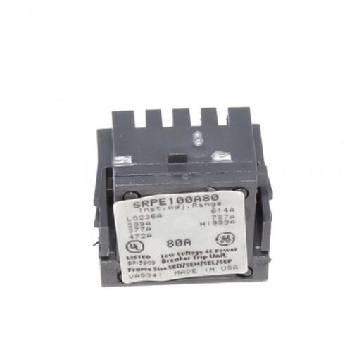GE SRPE100A80 SPECTRA E 80A RATING PLUG