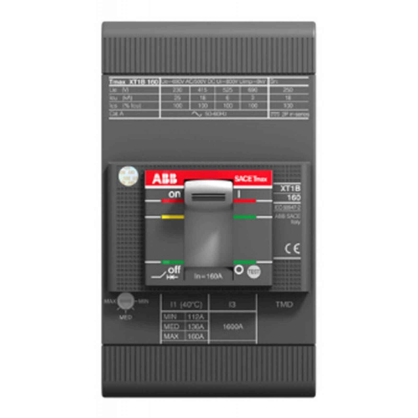 ABB 1SDA080825R1 XT1C160TMD16-4503PFF