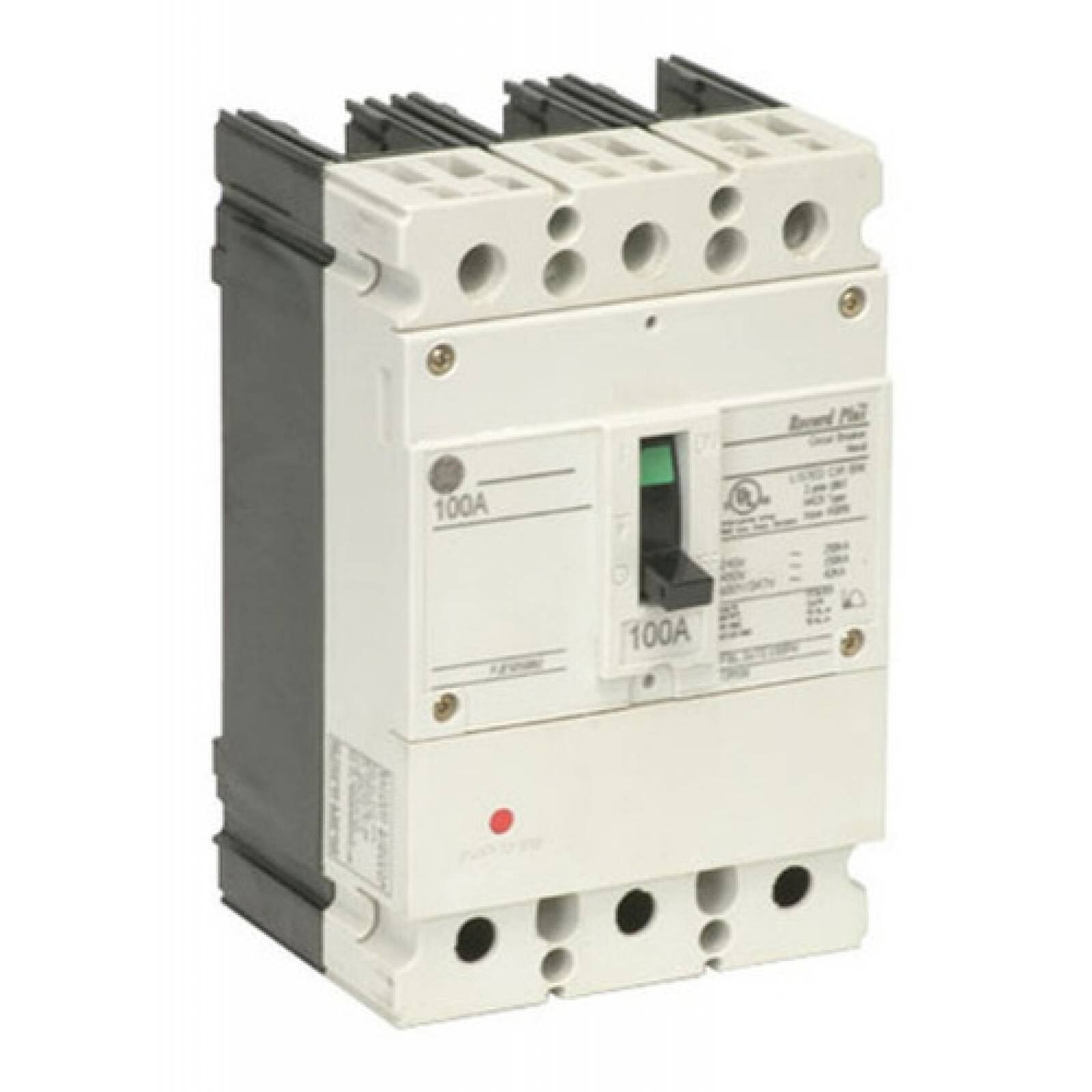 GE FBN36TE070RV 70A MCCB 3P 600Y347