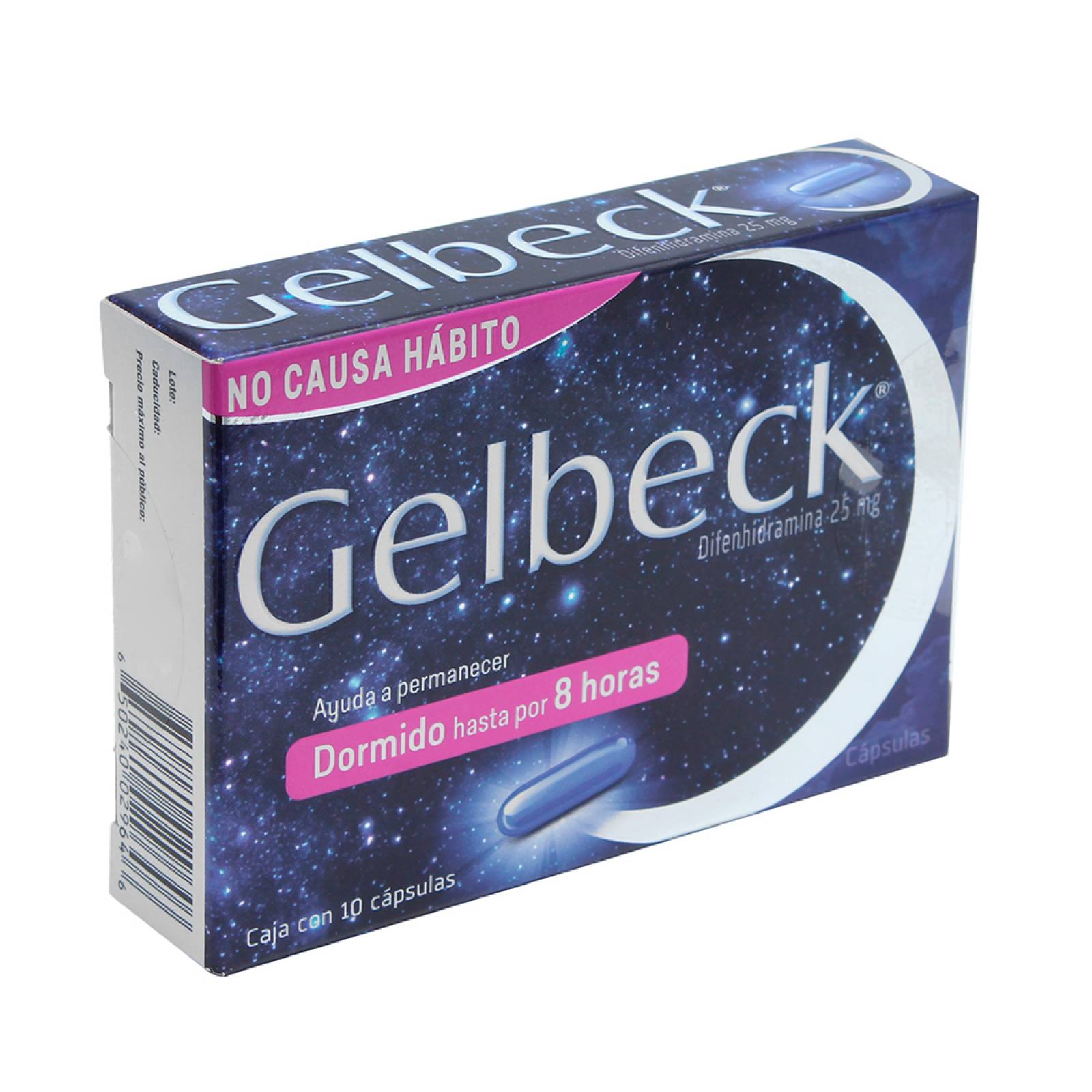 GELBECK 10 CÁPSULAS. AYUDA A CONCILIAR EL SUEÑO