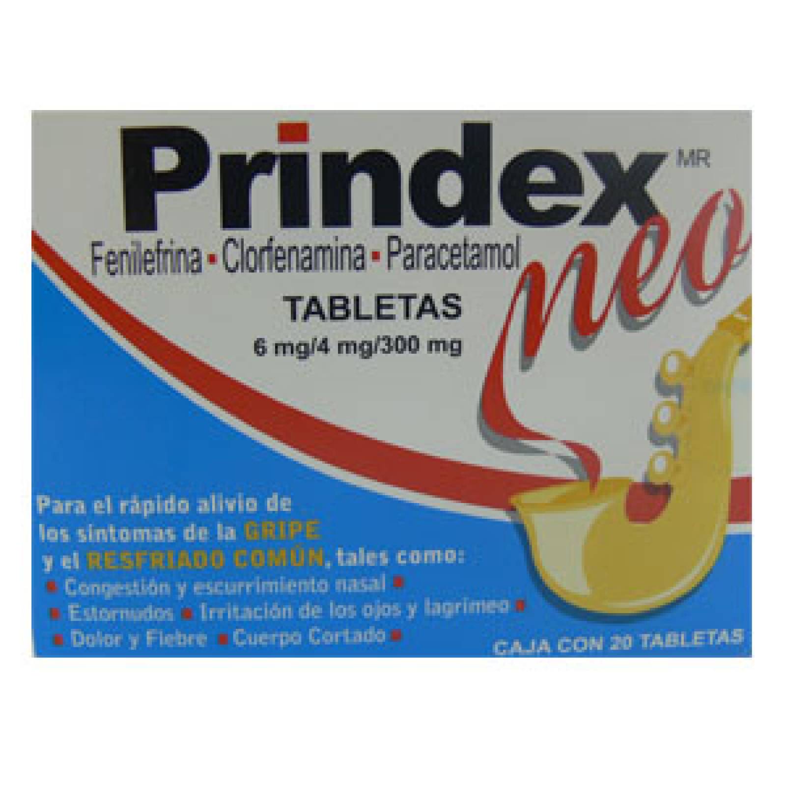 Prindex neo caja con 20 tabletas - Sears