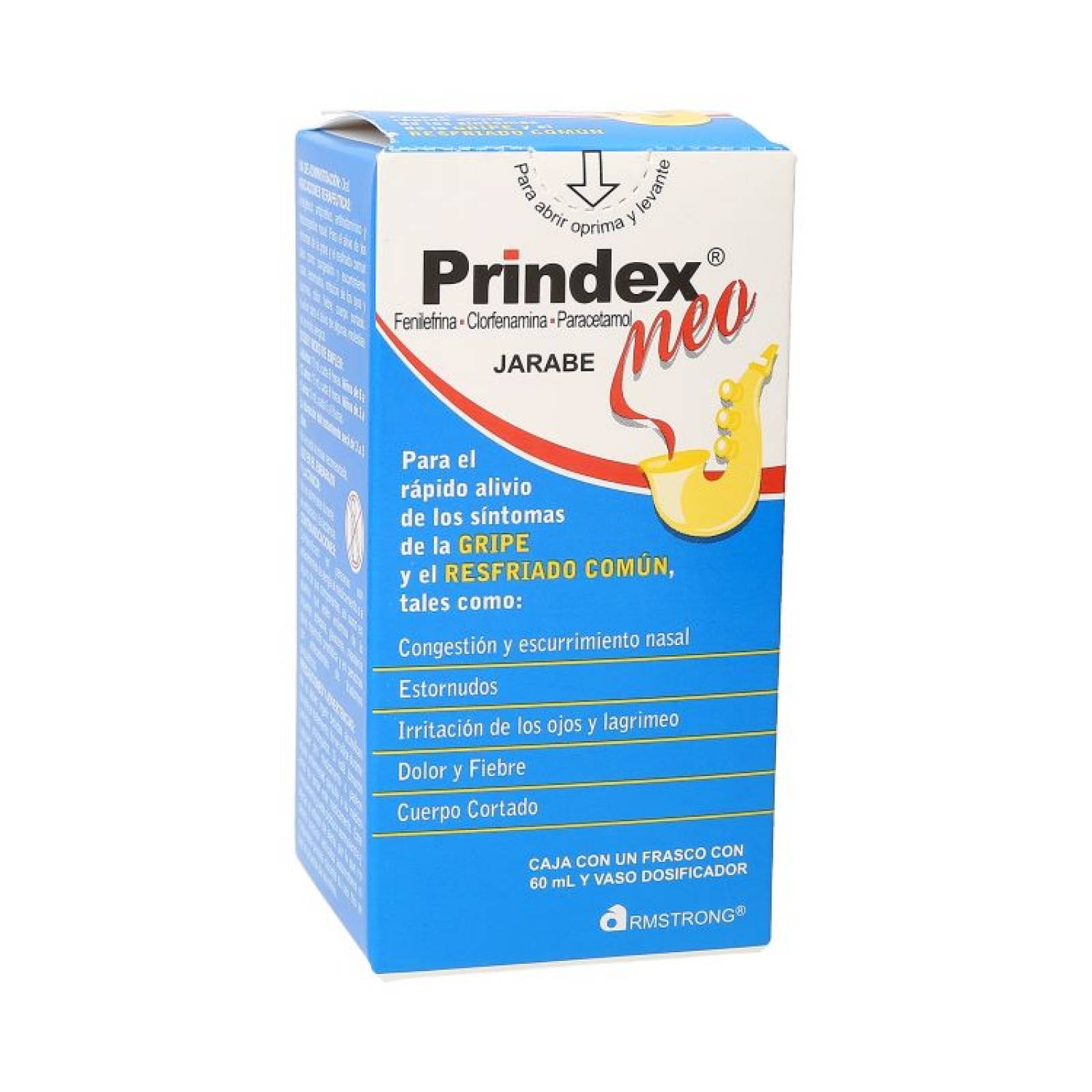Prindex neo jarabe frasco con 60ml - Sears