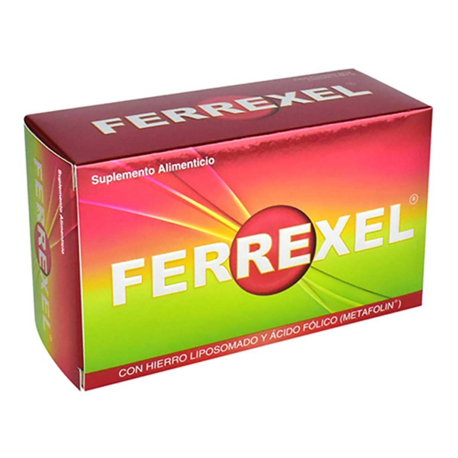 FERREXEL 60 CAPSULAS 179 MG