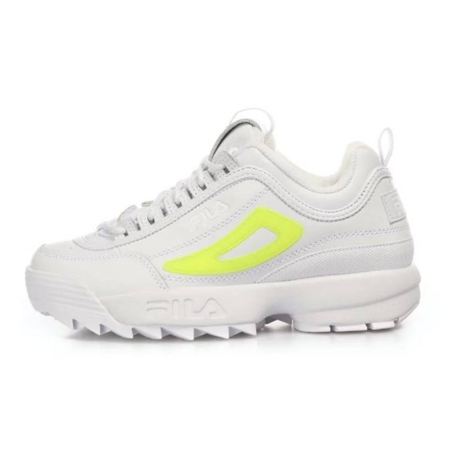 Tenis Fila Disruptor Ii Blanco/amarillo 3xm01327 136