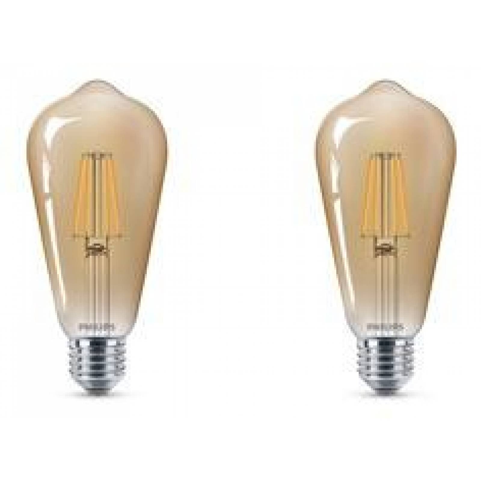 Foco Led Filamento 35 W Luz Cálida 2 Piezas