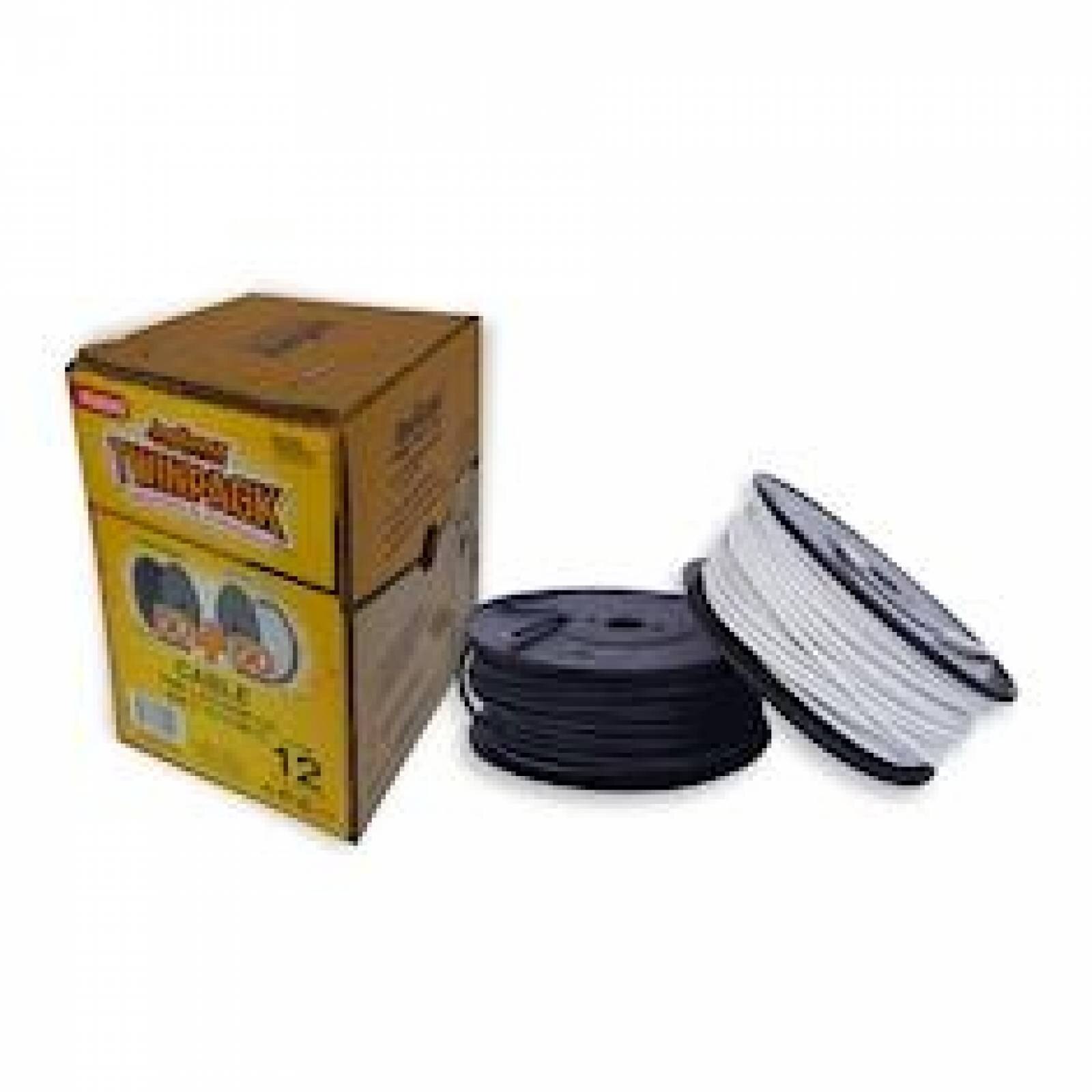Cable Ls Calibre 12 Negro Rollo De 50 M Indiana 2 Piezas