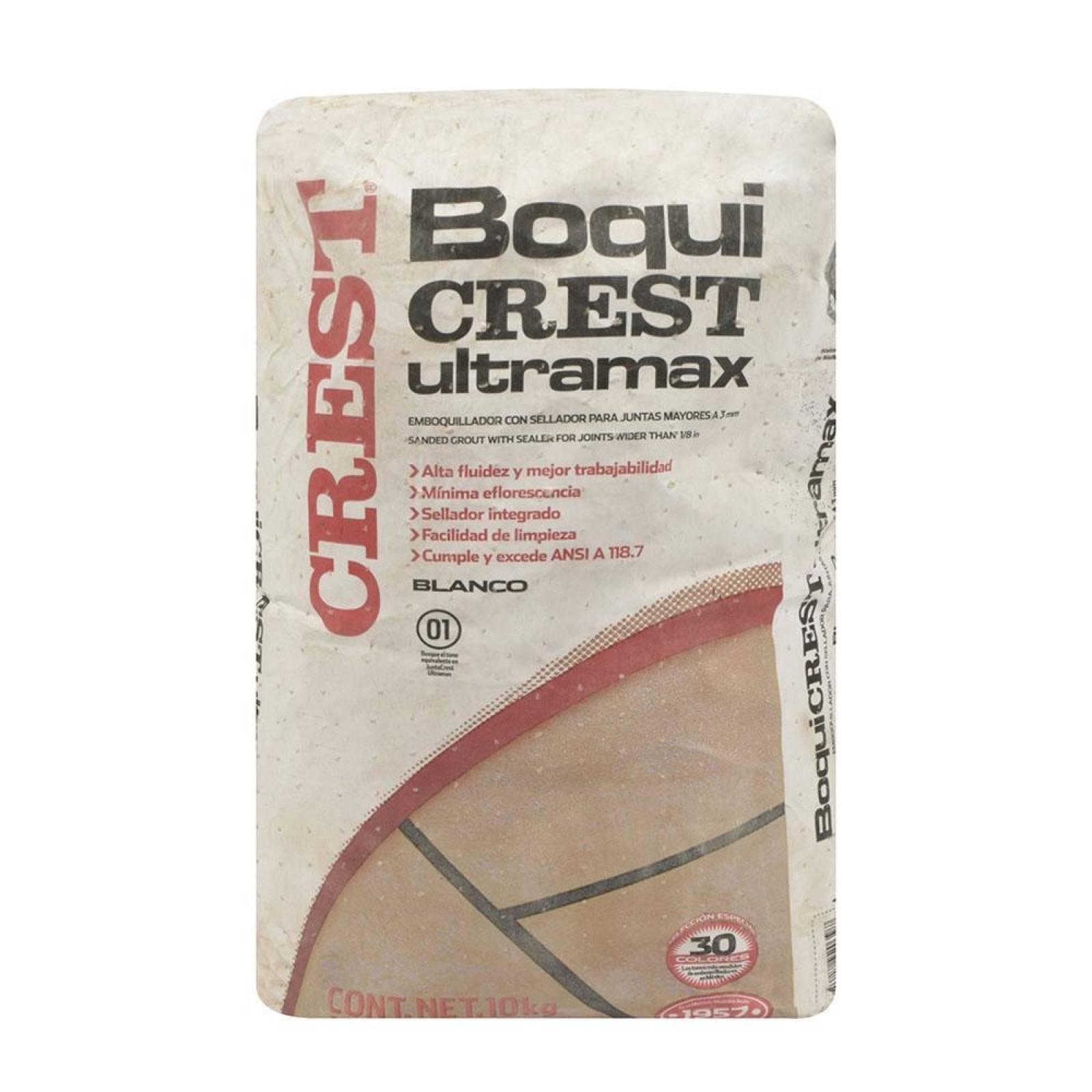 Empoquillador Boquicrest Ultramax Blanco 10 Kg