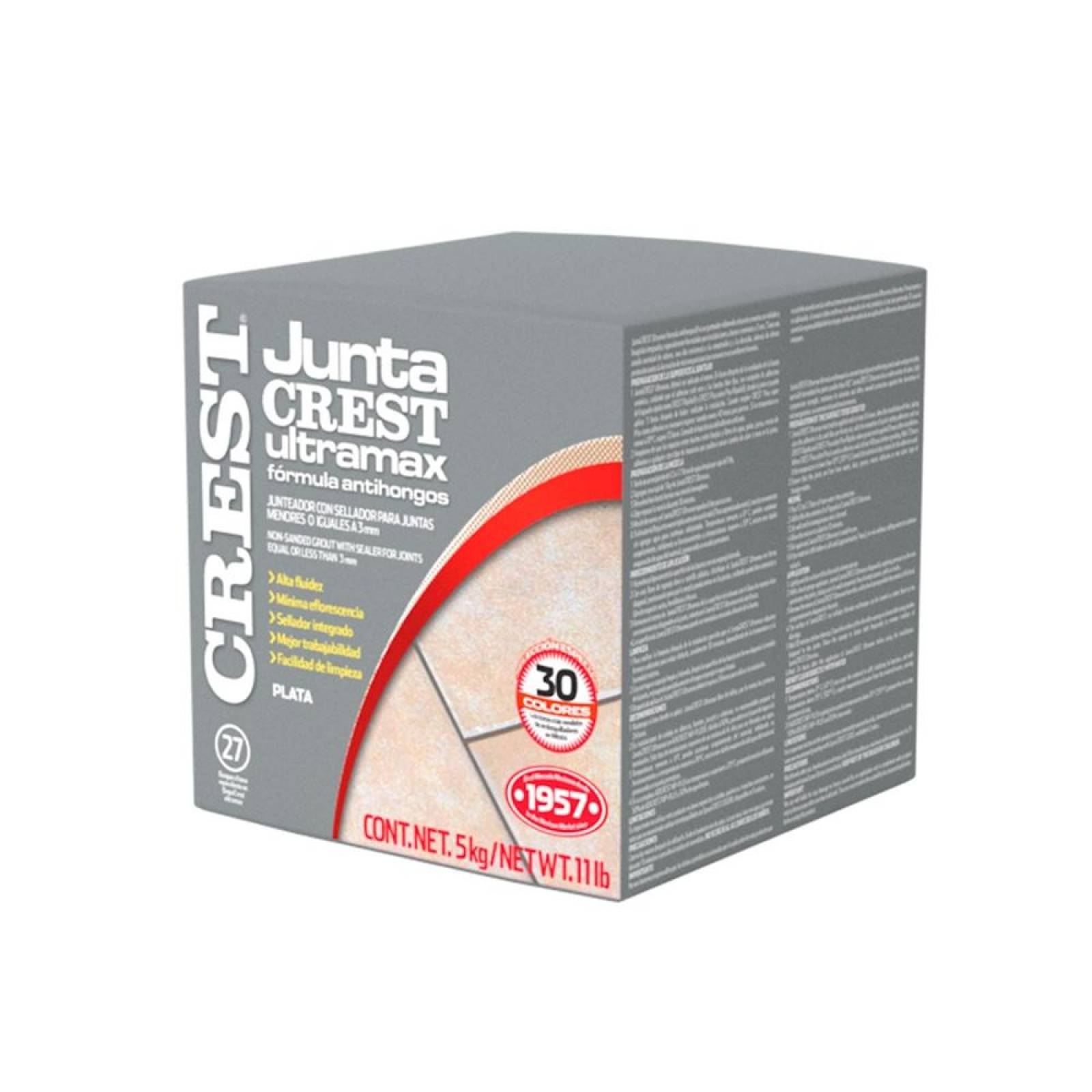 Junteador Ultramax Plata De 5 Kilogramos