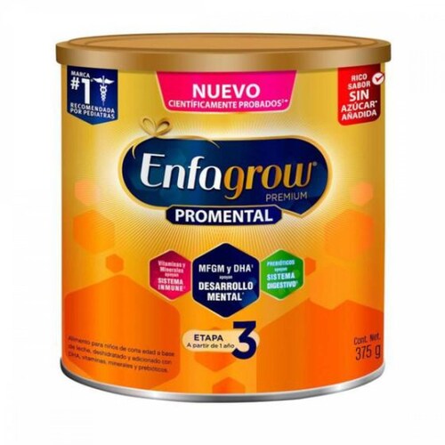 Alimento en Polvo Enfagrow Promental Etapa 3, 375g 375 gr
