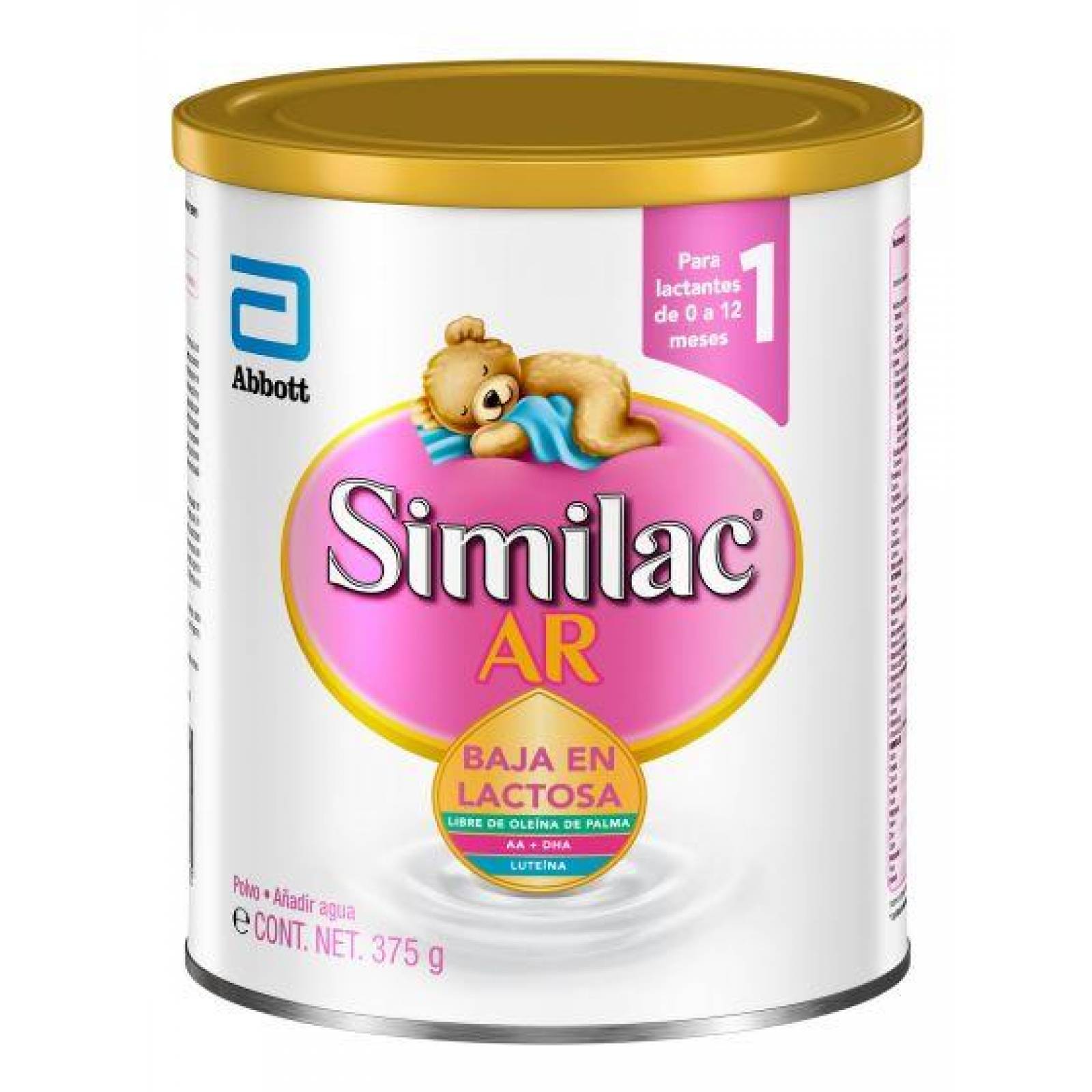 Formula Similac Antireflujo bajo en Lactosa 375 gr