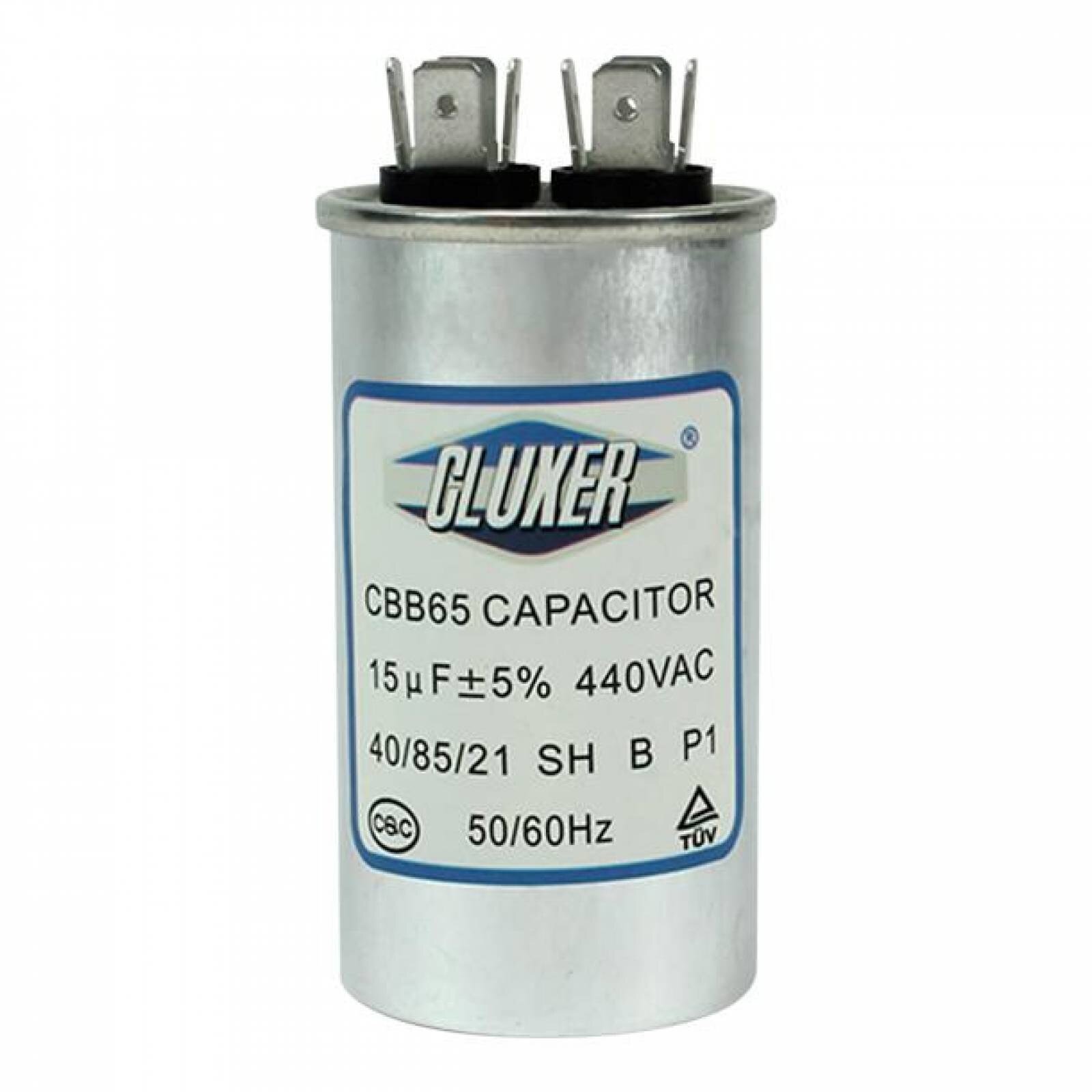 CAPACITOR DE TRABAJO 15MF 440VAC CLUXER