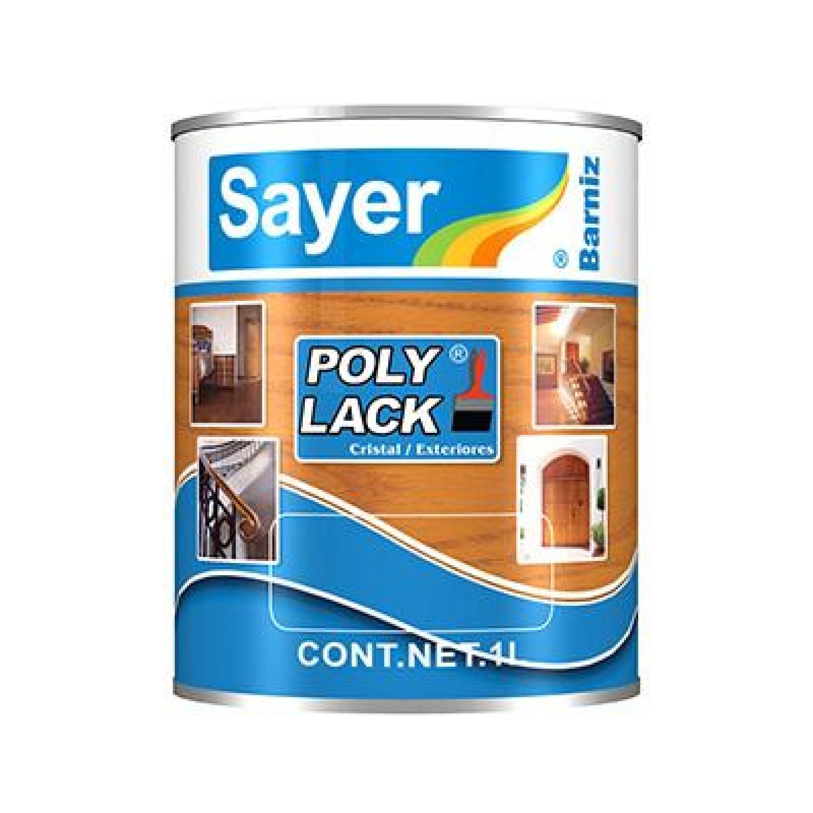 UB-0210.30 BARNIZ POLYLACK CRISTAL MATE 1L