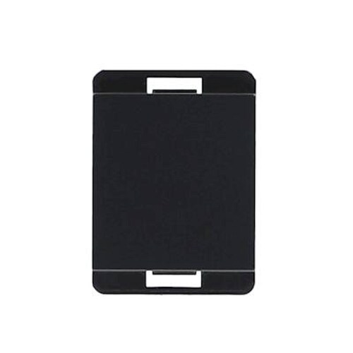 MÓDULO CIEGO DE 1/2 PULGADA NEGRO LEVITON