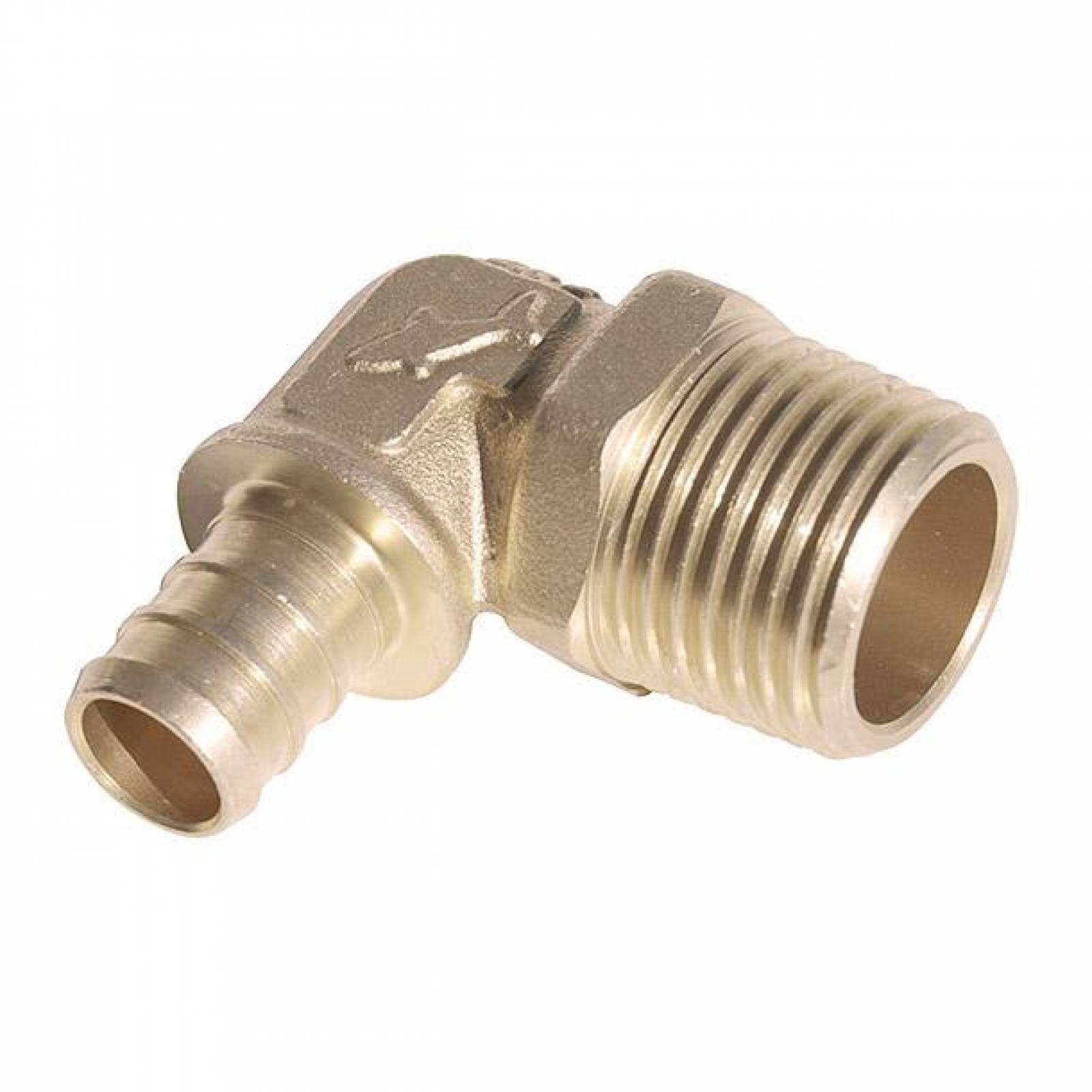 CODO LATÓN TRANSP ROSCA-EXT 1/2"X1/2"