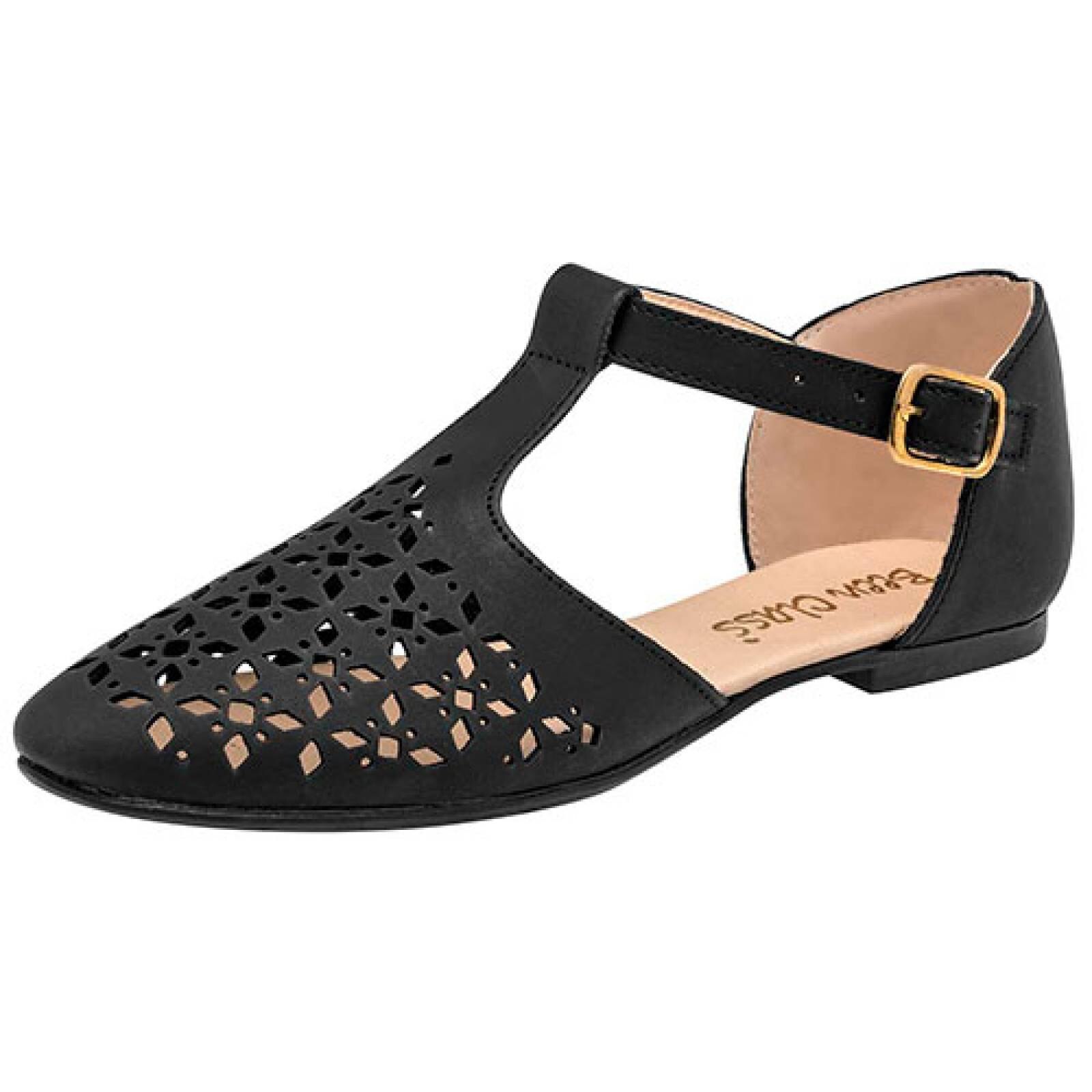 ZAPATO CASUAL Been Class 13115 Color NEGRO PARA MUJER TX1