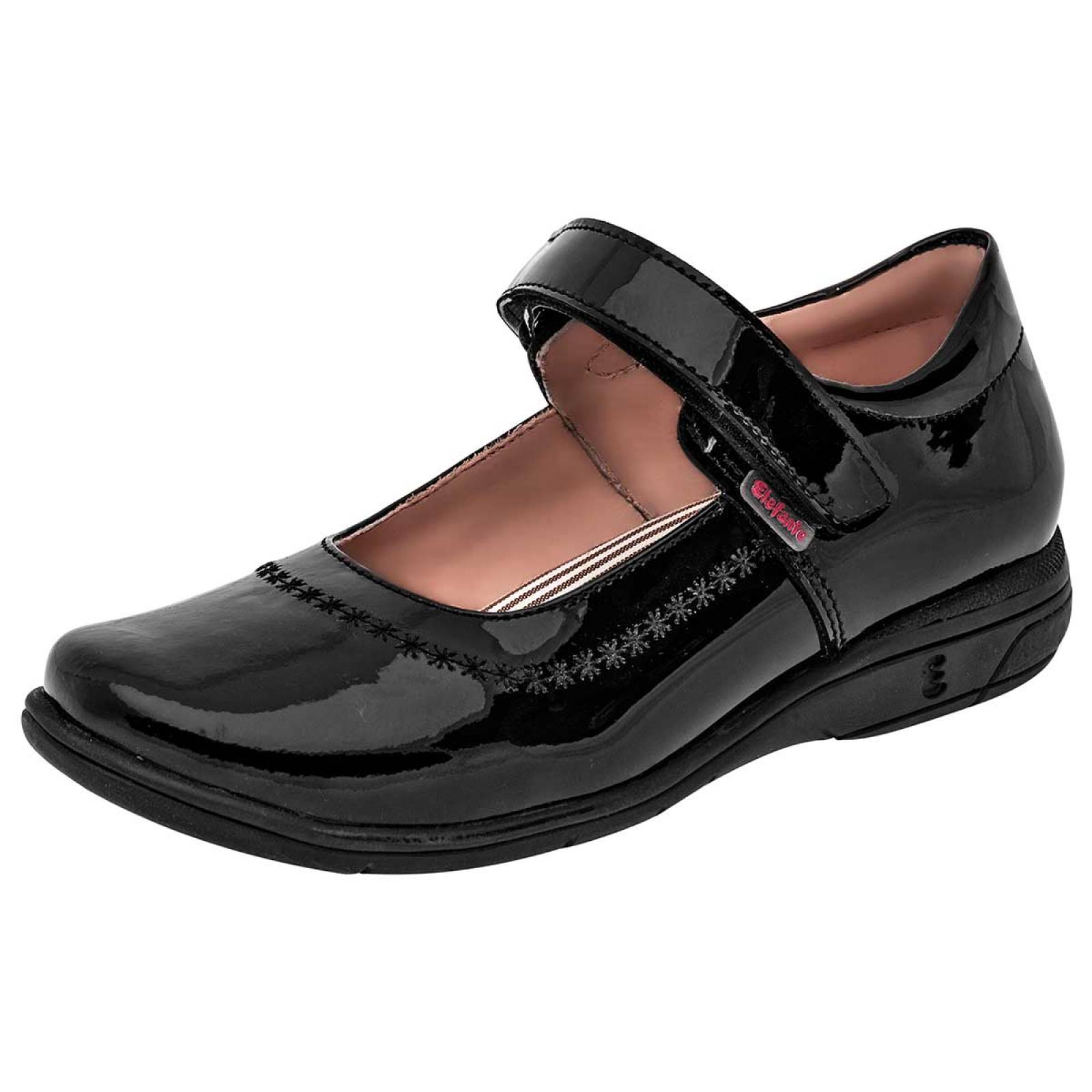 ZAPATO CASUAL ELEFANTE 10844004 Color Negro para Niña Tx2