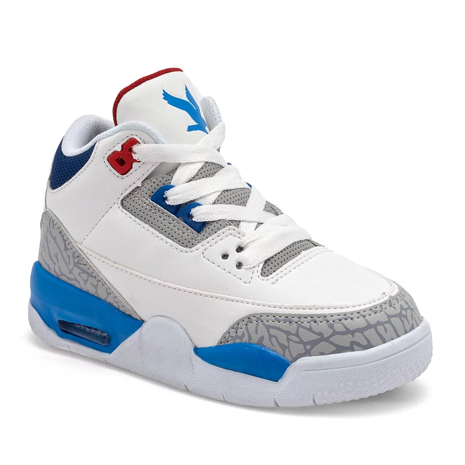 TENIS American fire 7124 Color Blanco PARA Niño Tx7