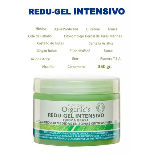 Tratamiento Reductivo Capsulas De Aceite Coco + Redu gel