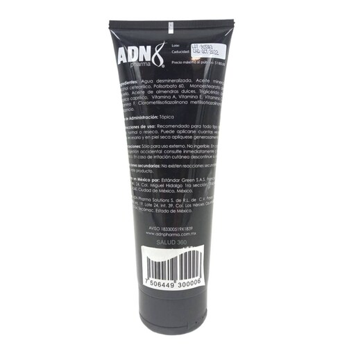 Crema Hidratante Multivitaminica Marca ADN