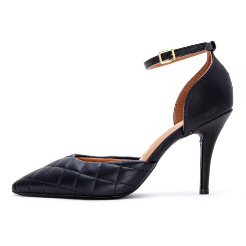 Tacón Cerrado Alto Dama 11841140 Negro Vizzano Cómodo