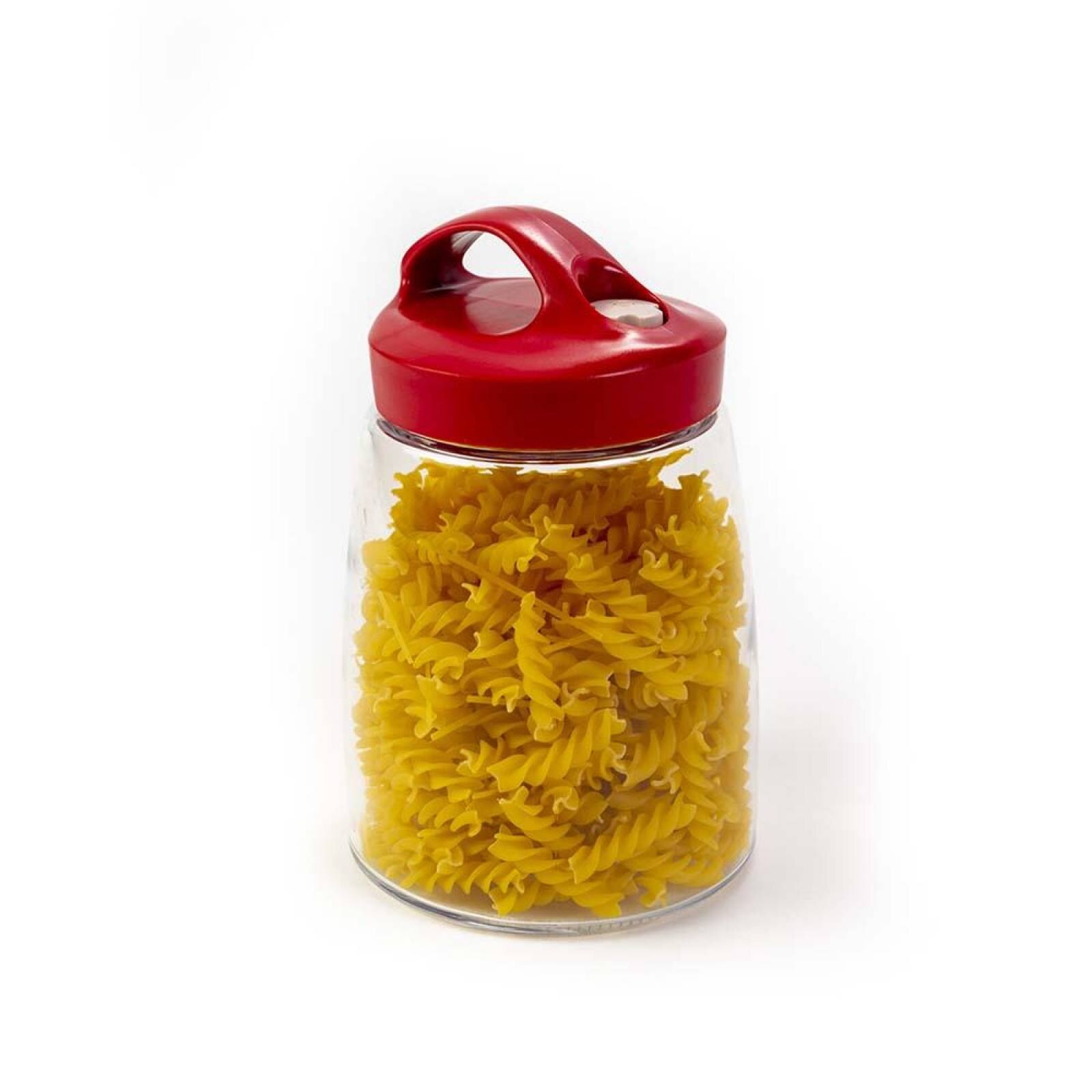 Recipiente de Cristal con Tapa Cap. 1.4L