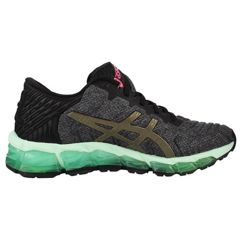 Tennis asics dama gel quantum 360 5 negro verde