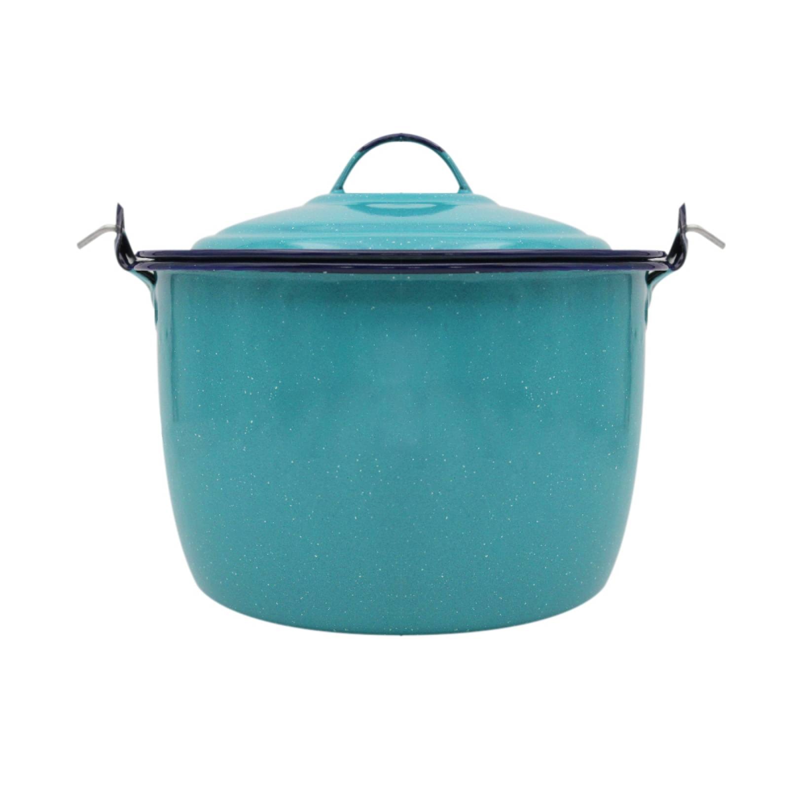 Olla convexa núm 20 azul turquesa cinsa 3 l - Sears