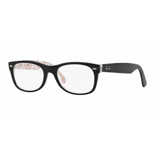 Ray Ban Oftalmico Rb5184 2479 New Wayfarer Negro Rojo