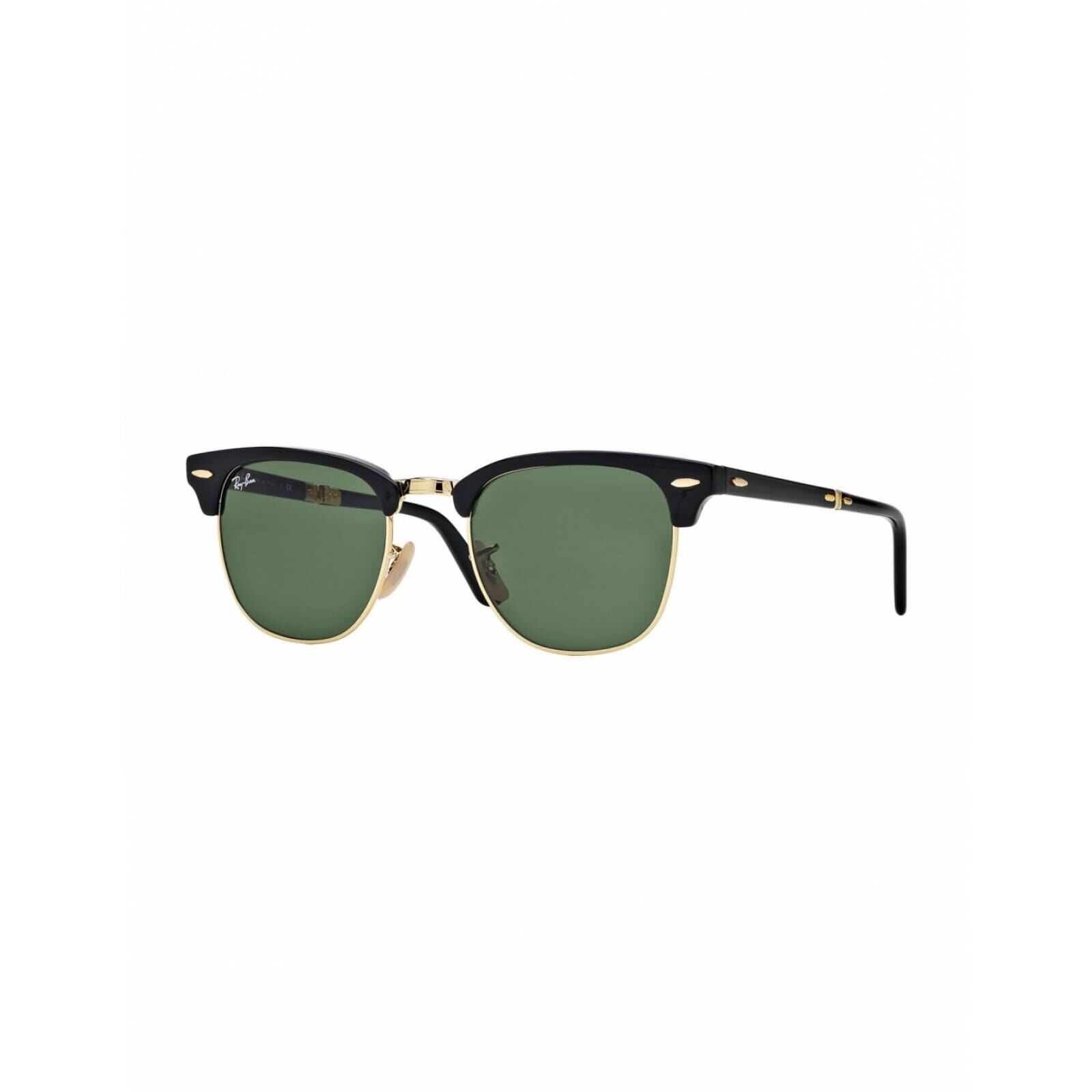 Ray Ban Rb2176 901 Clubmaster Folding Negro G-15 Original Clasico