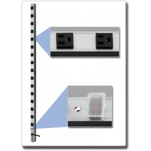 Barra multicontacto TRIPP-LITE - 4, 572 m, Aluminio, 120, 16