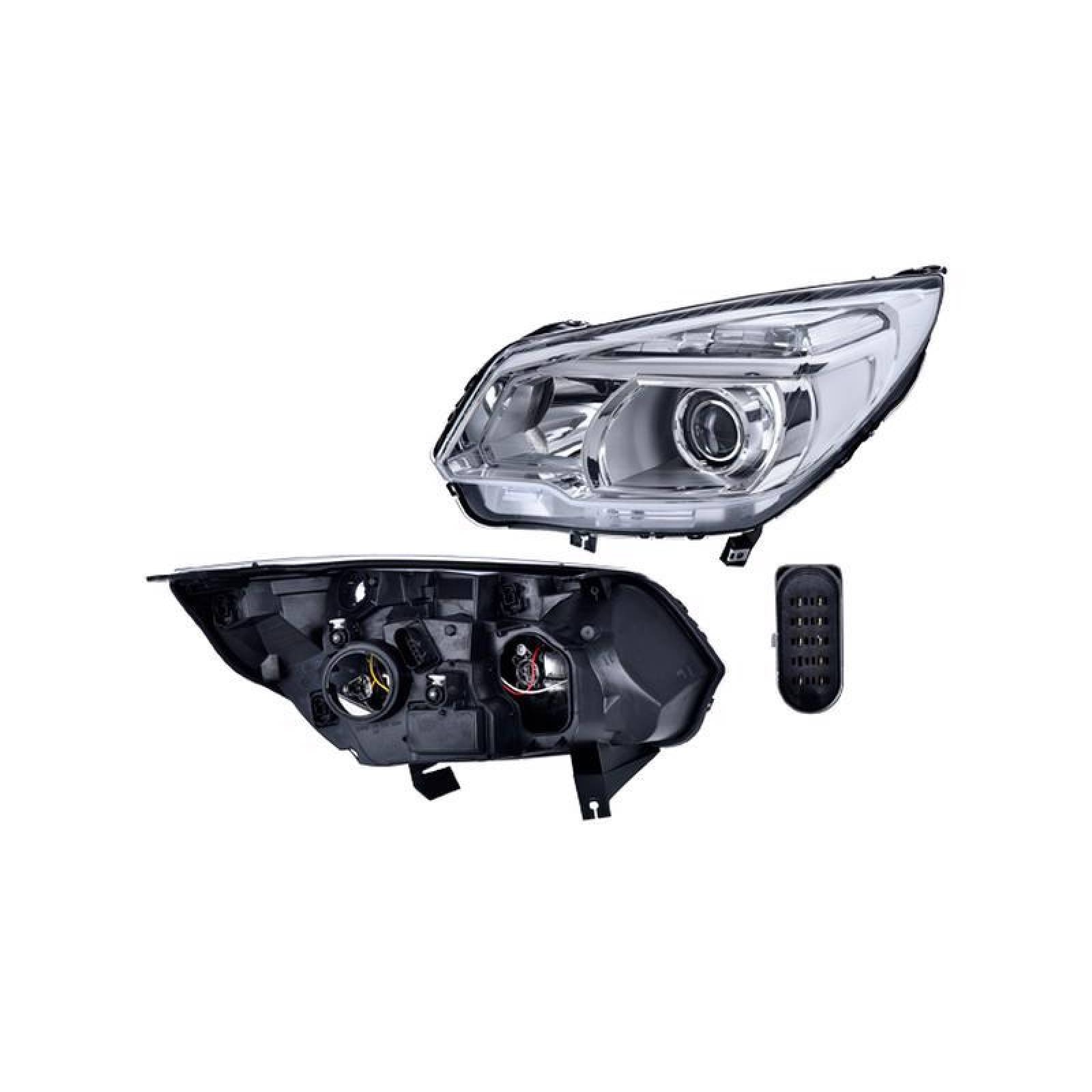 Faro Depo - Compatible Con Chevrolet Colorado 2013-2015 - P/ Foco De ...