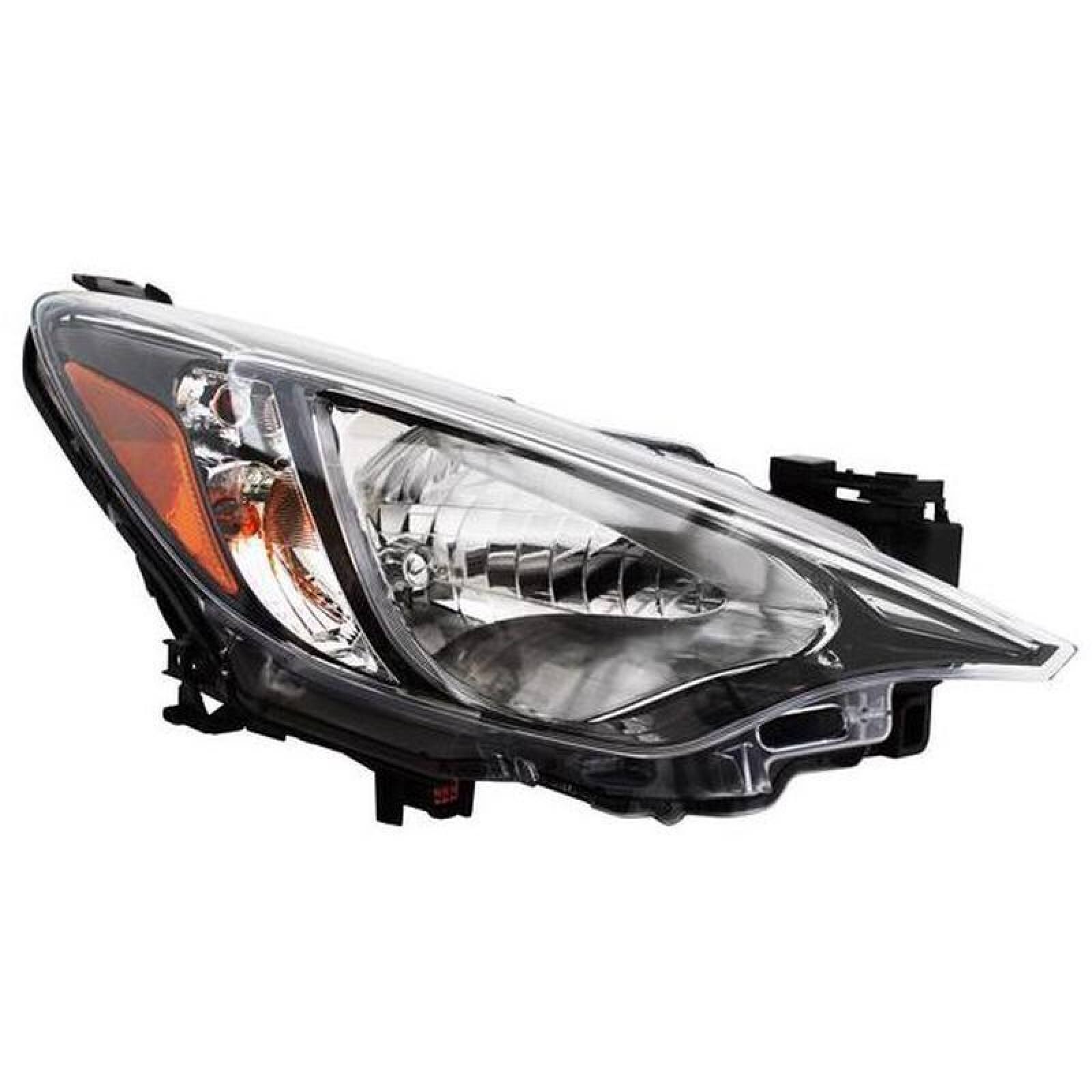 Faro - TY YARIS R 2019 Fondo cromado, Derecho