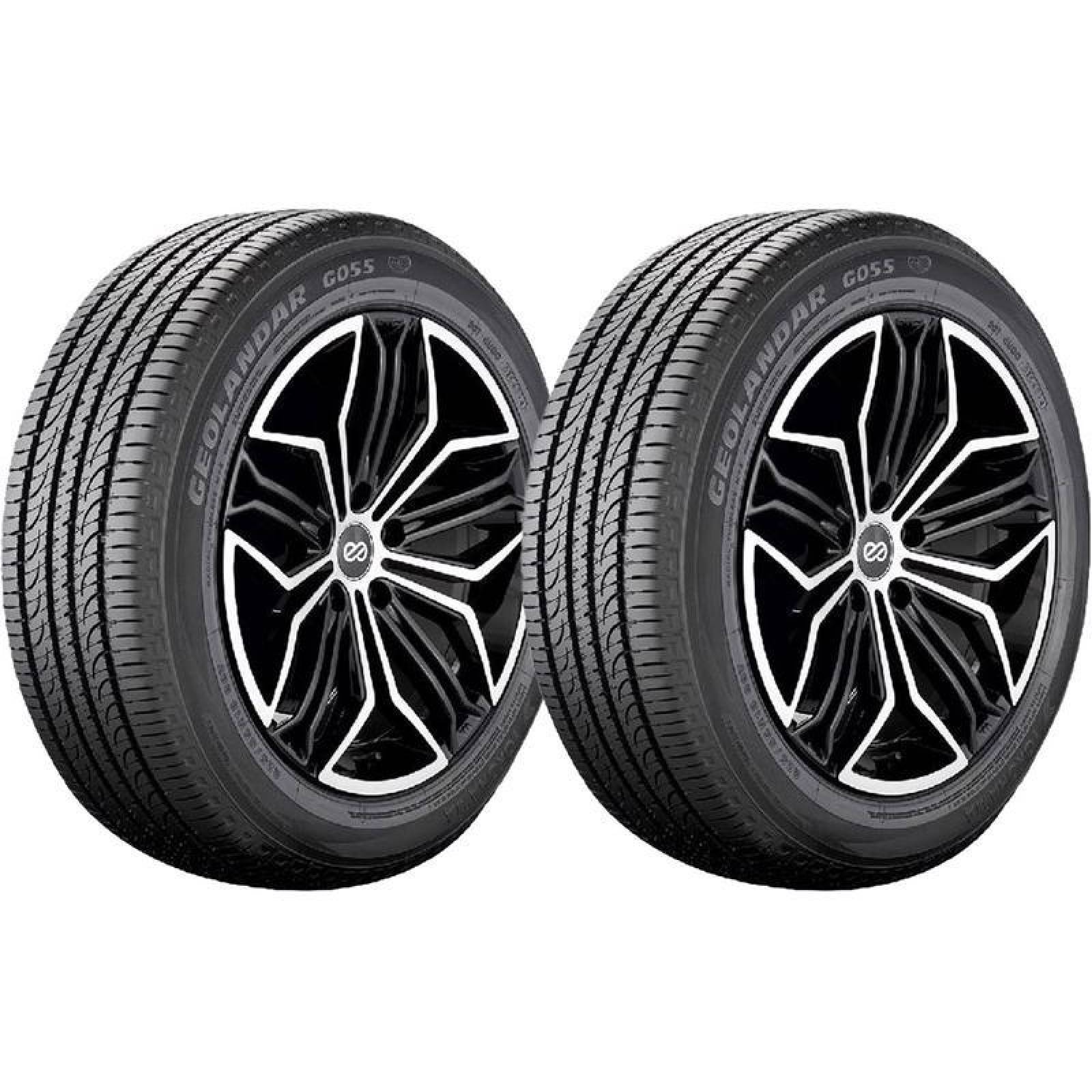 Paquete de 2 llantas Yokohama 225/55 R-19 JOURNEY 2017