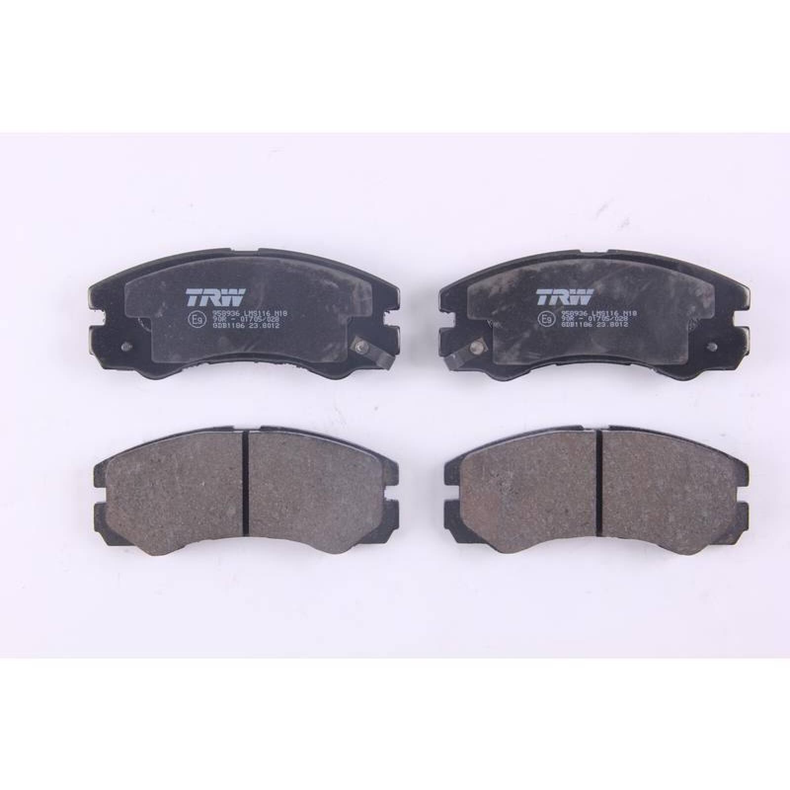 Juego De Balatas Isuzu Trooper, 1992-2002 Del Orgánica