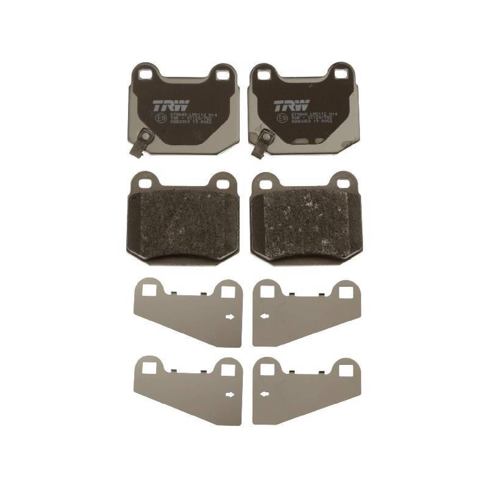 Juego De Balatas Subaru Impreza, 2004-2014 Tras Orgánica