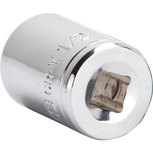 Dado corto 1/4pul. Estándar 1/2pul. 6 puntas