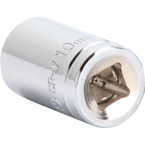 Dado corto 1/4pul. Milimétrico 10 mm 6 puntas
