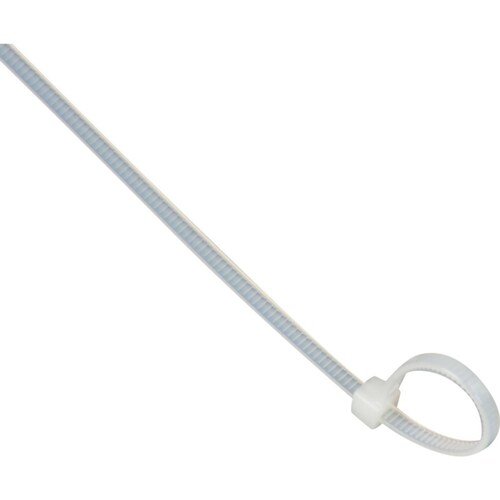 Cinchos de plástico 2.5x190 mm 100 pzas Blanco