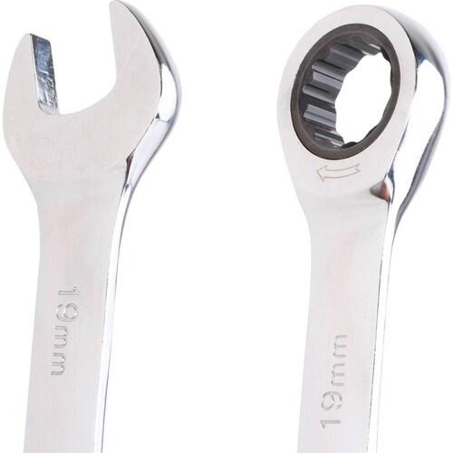 Set de llaves combinadas con matraca 7 pzas