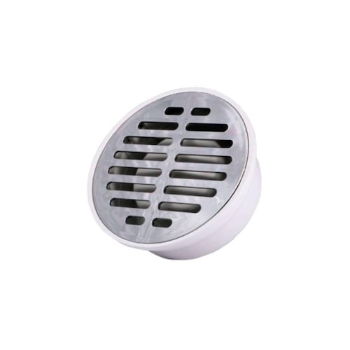 COLADERA UNIVERSAL CON REJILLA PLÁSTICA CROMADA COFLEX.