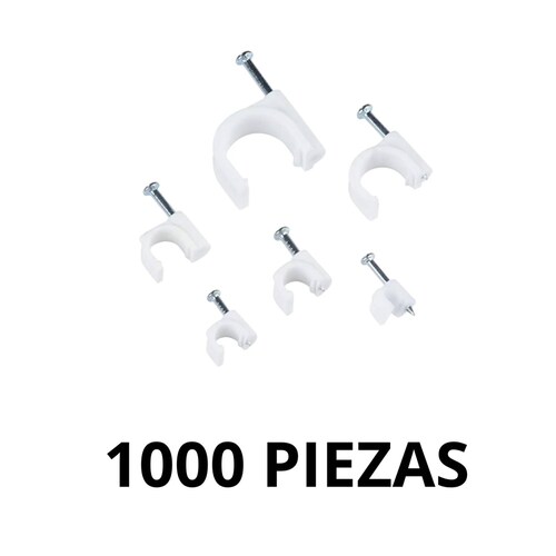 1000 GRAPA PARA CABLE REDONDO 10 MM MAPLE TOOLS
